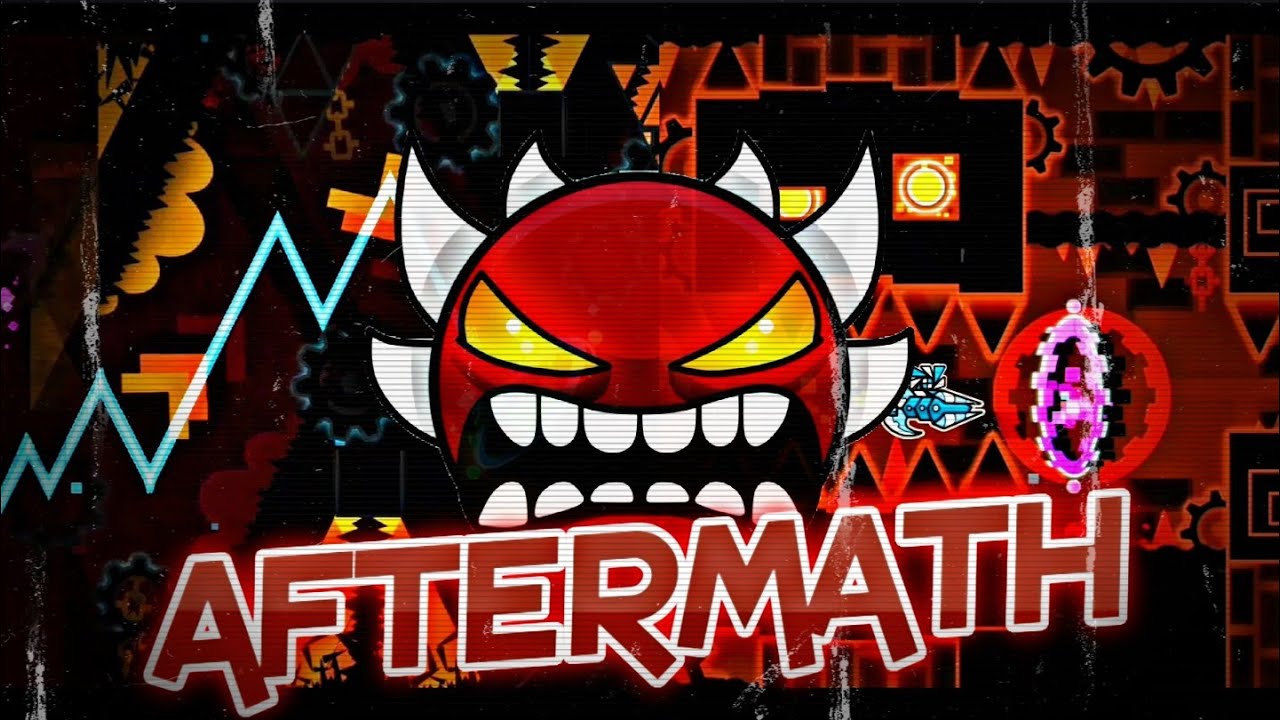 (Mobile) Aftermath "100%" [Extreme Demon] - By Qwedge | Geometry Dash ...