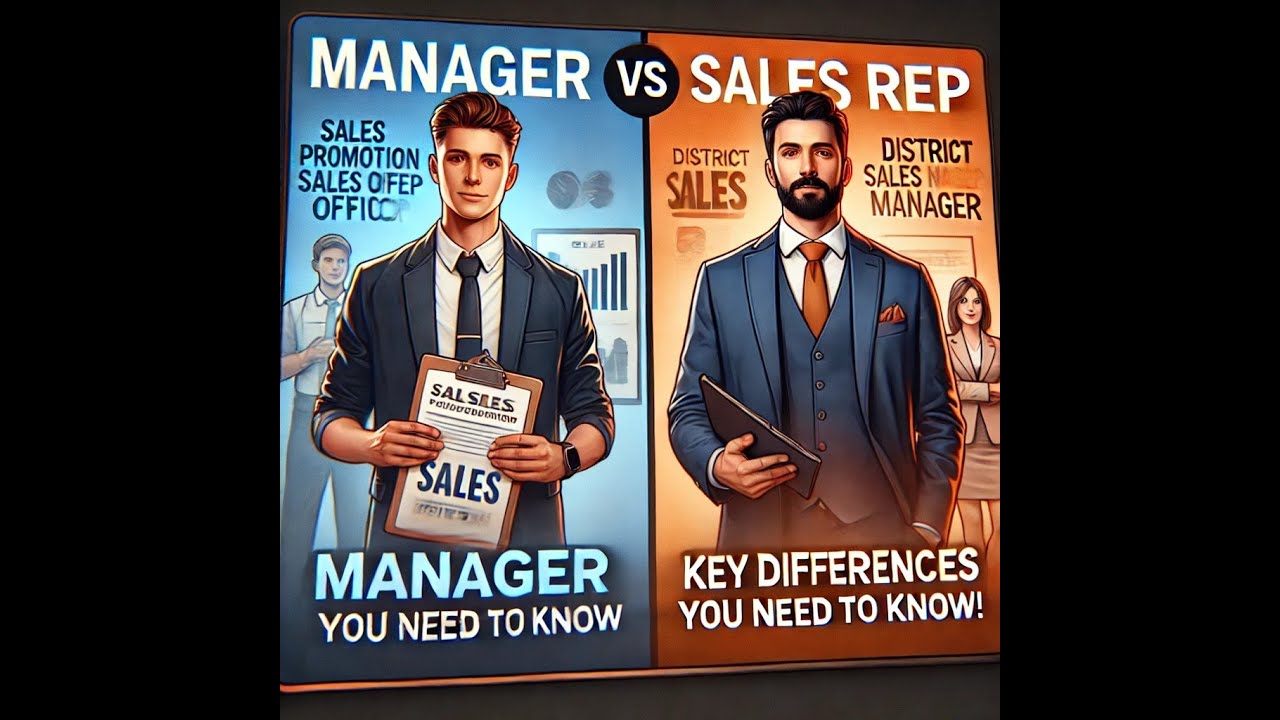 Manager vs Sales Representative Part 1| Key Differences and ...