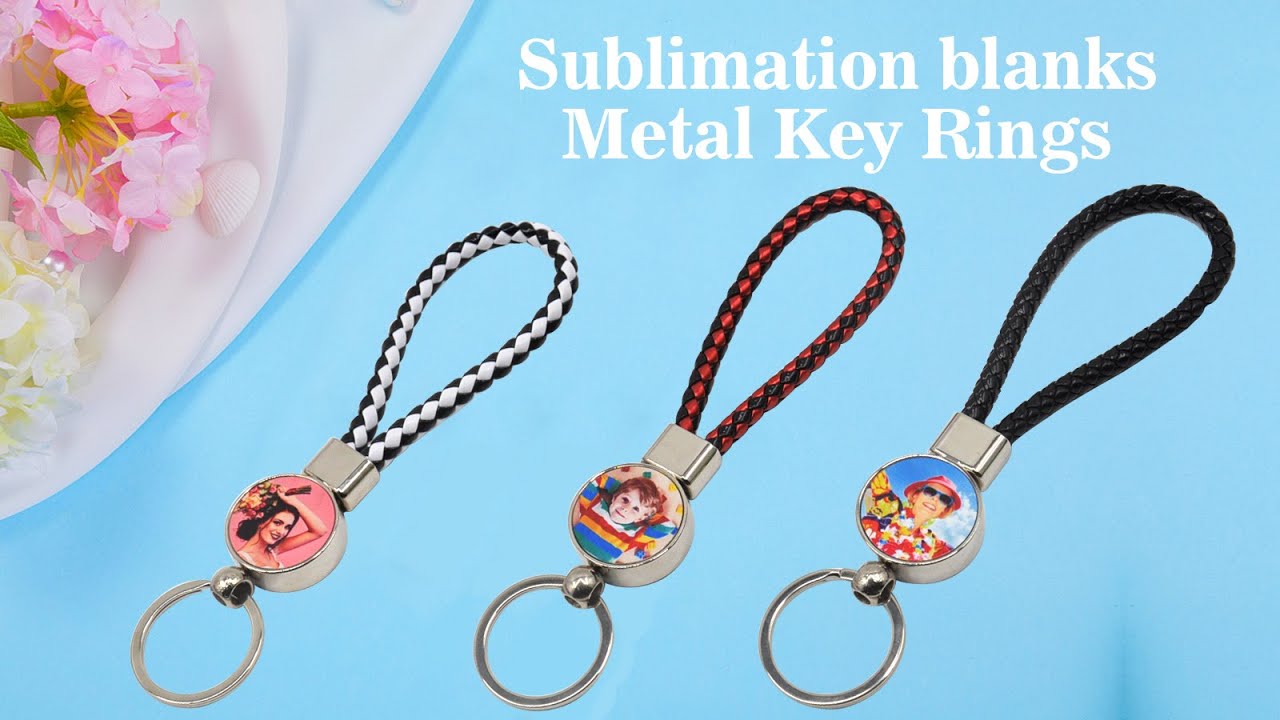 Sublimation Metal Keychain - YouTube