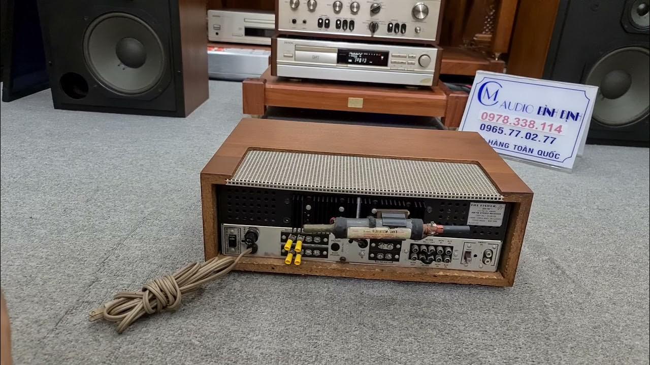 Fisher 250Tx Huyền thoại Âm Sắc đánh Ar 4 cực đỉnh . Hàng Tuyển Chọn Bên MC Audio 16tr5🥳 - YouTube