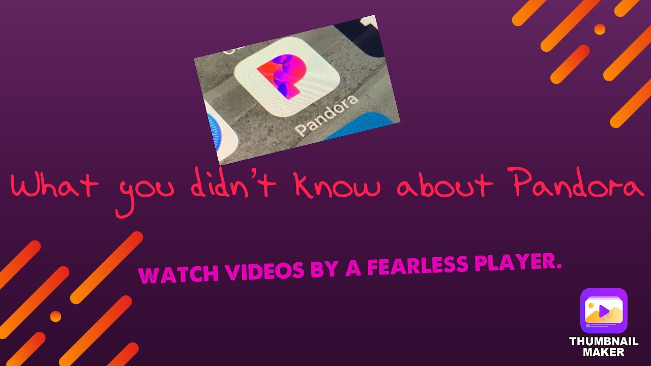 The unknown about Pandora - YouTube