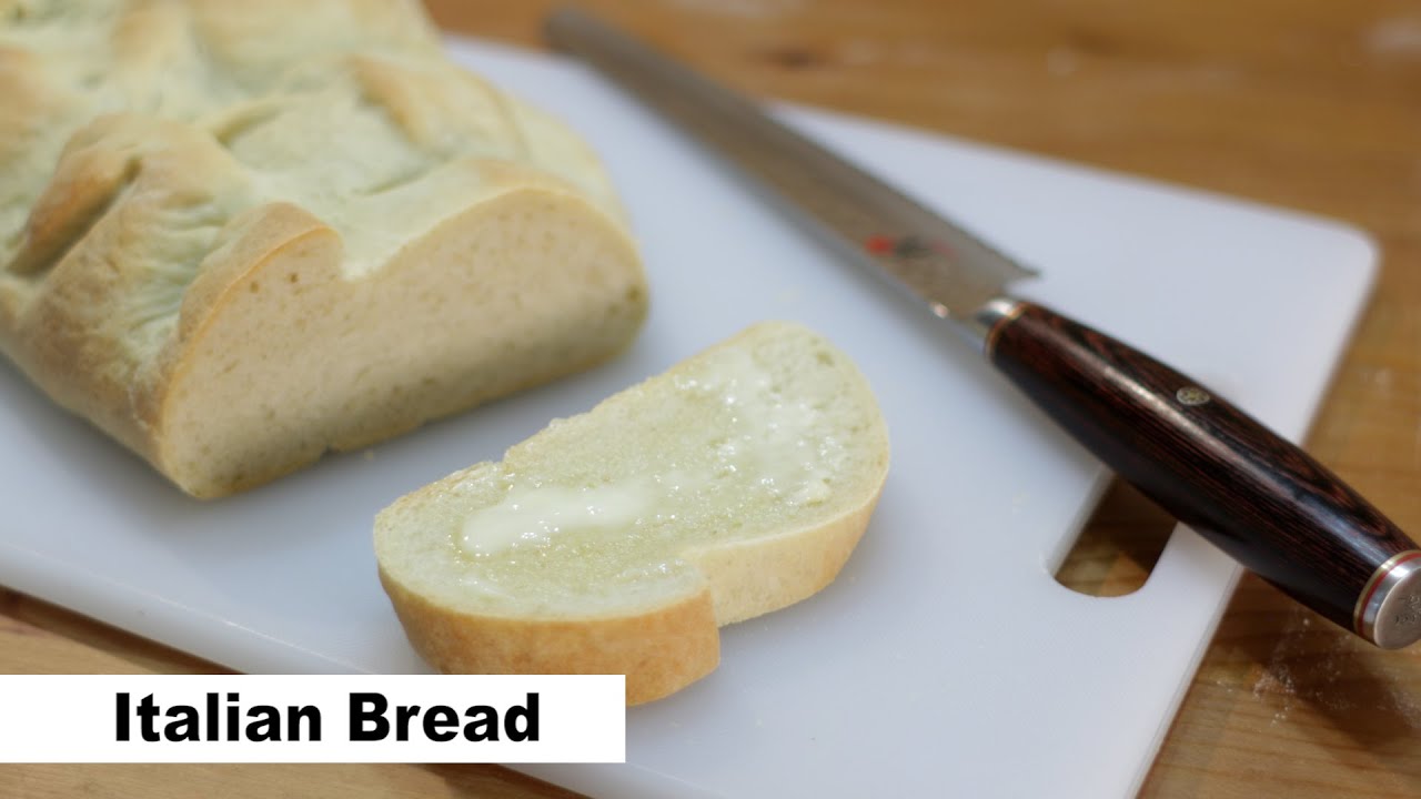 How to Make Italian Bread | Basic Easy Homemade Italian Bread Recipe ...