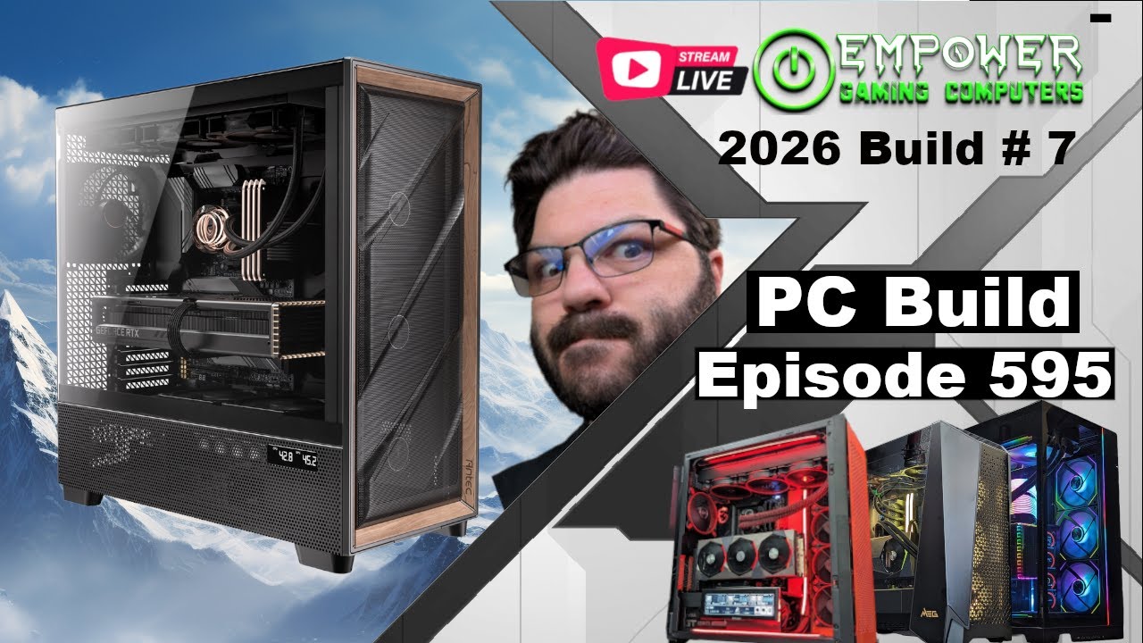 PC Build - Episode 595 -The Wednesday Night Build Show - YouTube