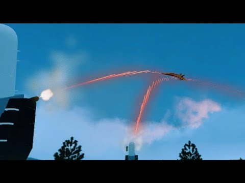 ArmA 3 Counter Rocket Artillery Mortar vs Jet Phalanx Ciws C-RAM - YouTube