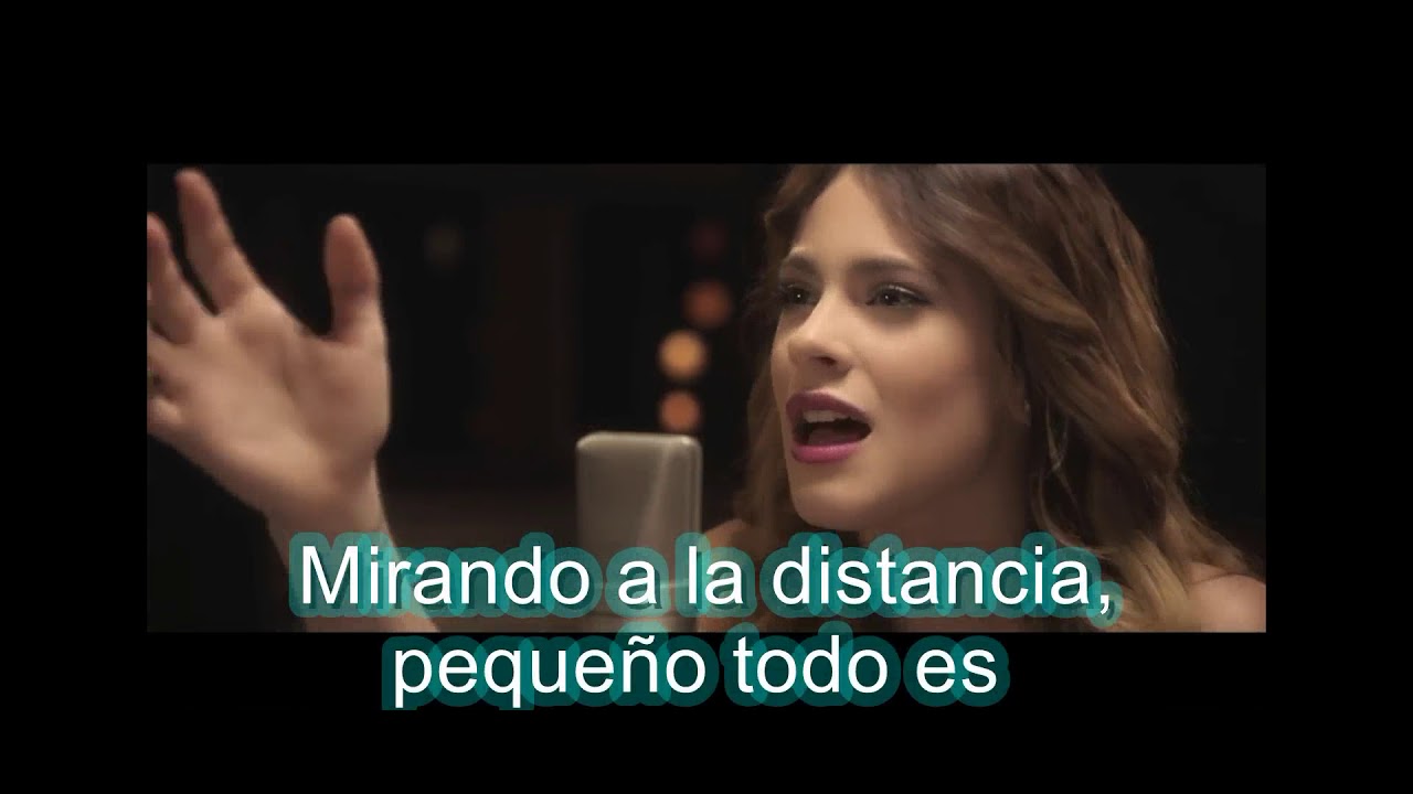 Frozen - Libre soy Martina Stoessel Letra - YouTube