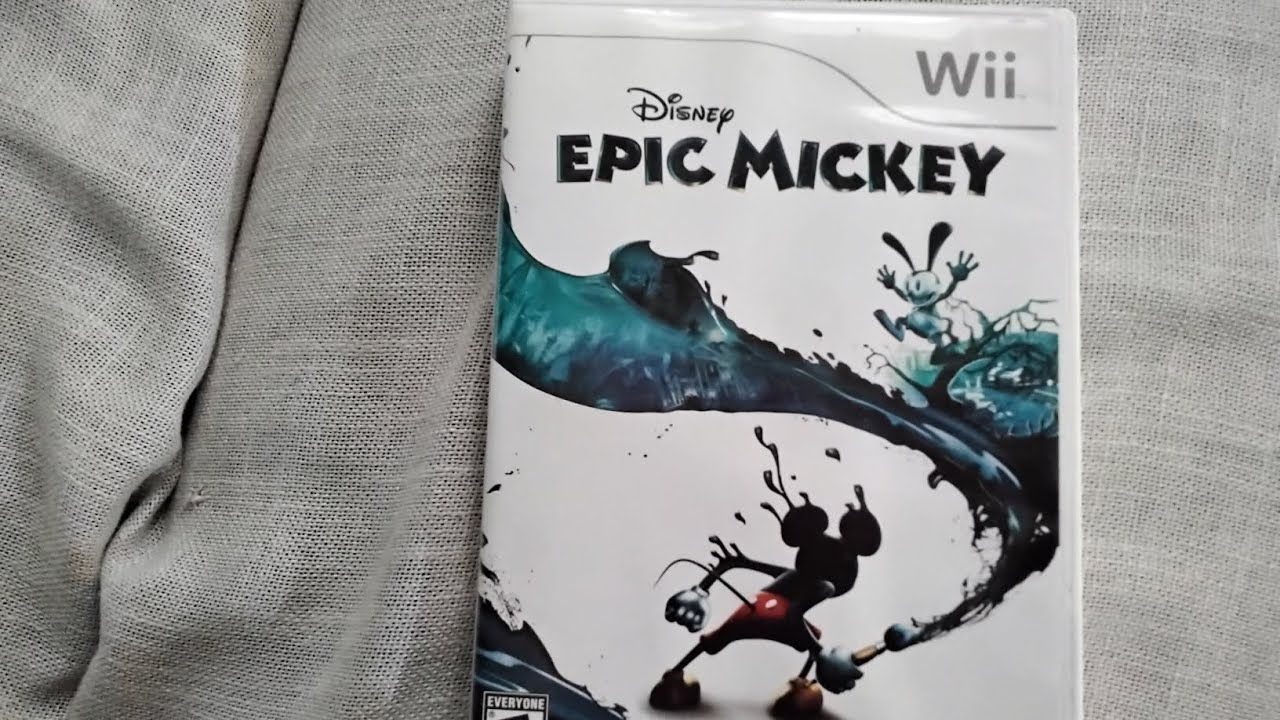 Disney Epic Mickey Exclusivo Para Wii Estoy Jugando En La Nintendo Wii ...