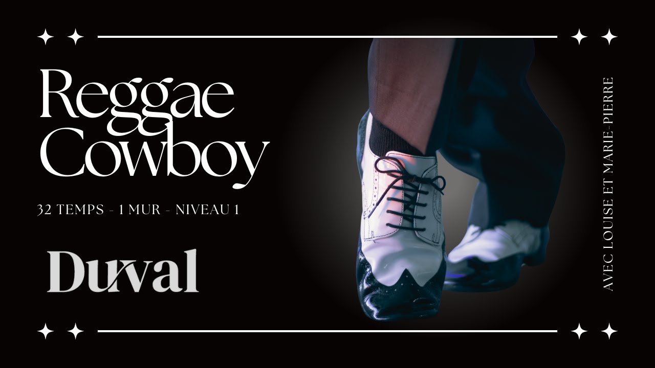 Reggae Cowboy - Line Dance (Centre Duval) - YouTube