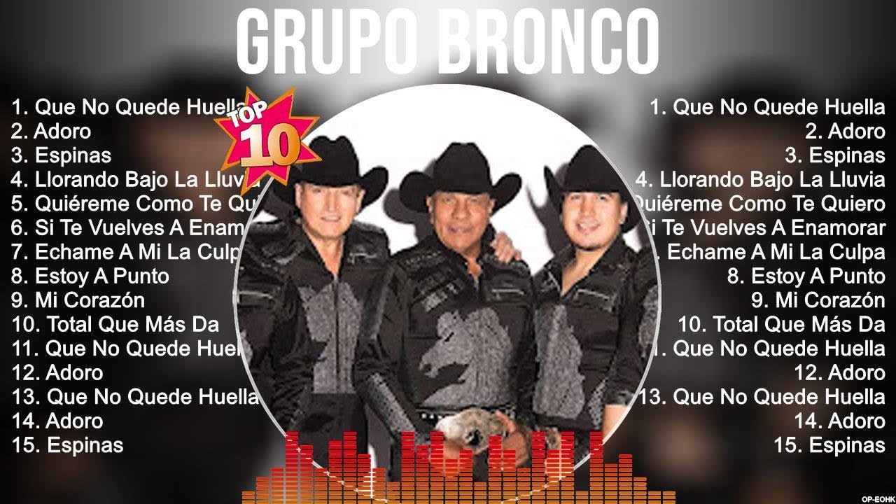 Grupo Bronco Grandes Exitos Enganchados Sus Mejores Éxitos 2023 - YouTube