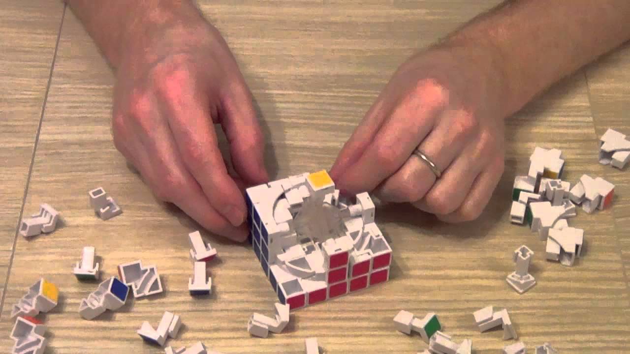 5x5x5 Professor's cube assembly - YouTube