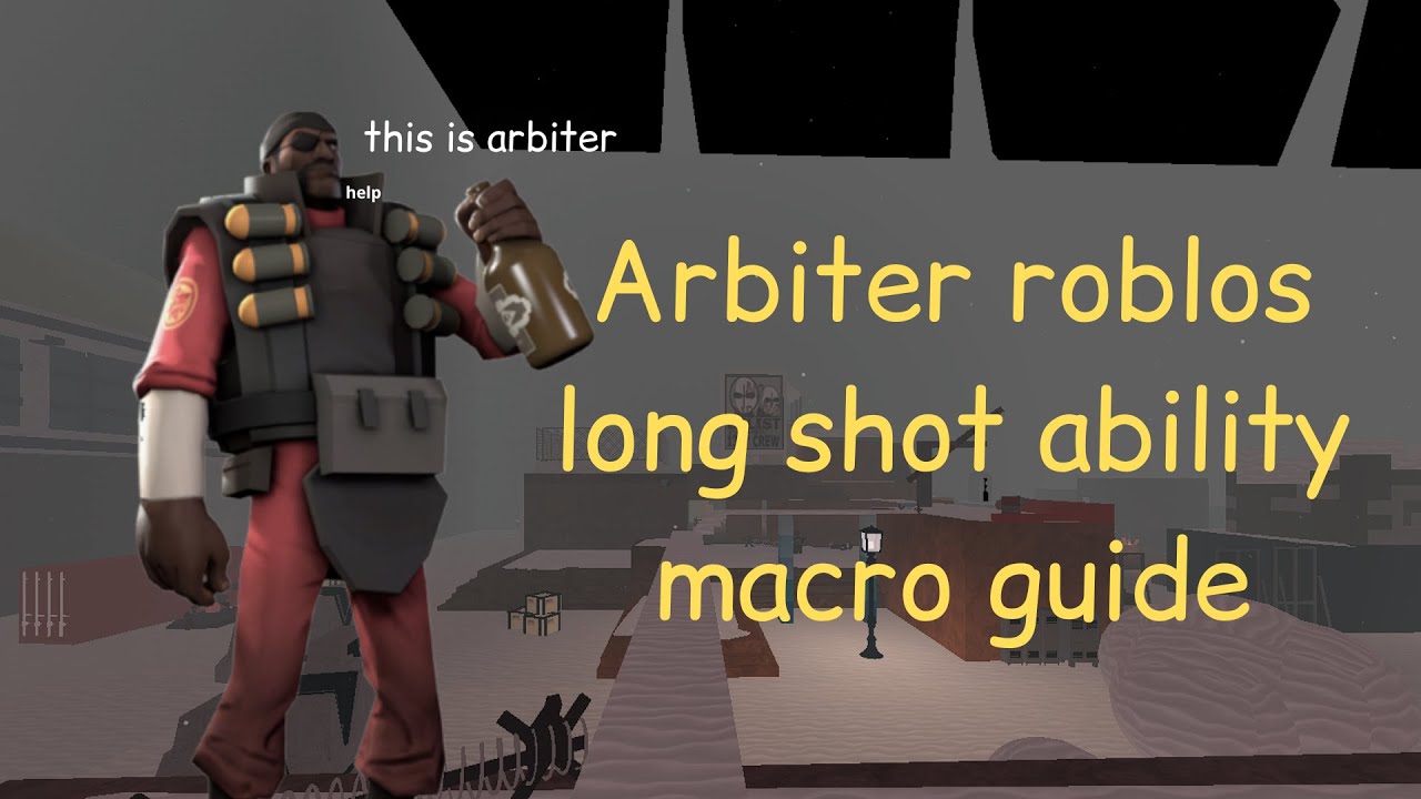 How to make a macro for Arbiter's long shot ability Decaying Winter - YouTube