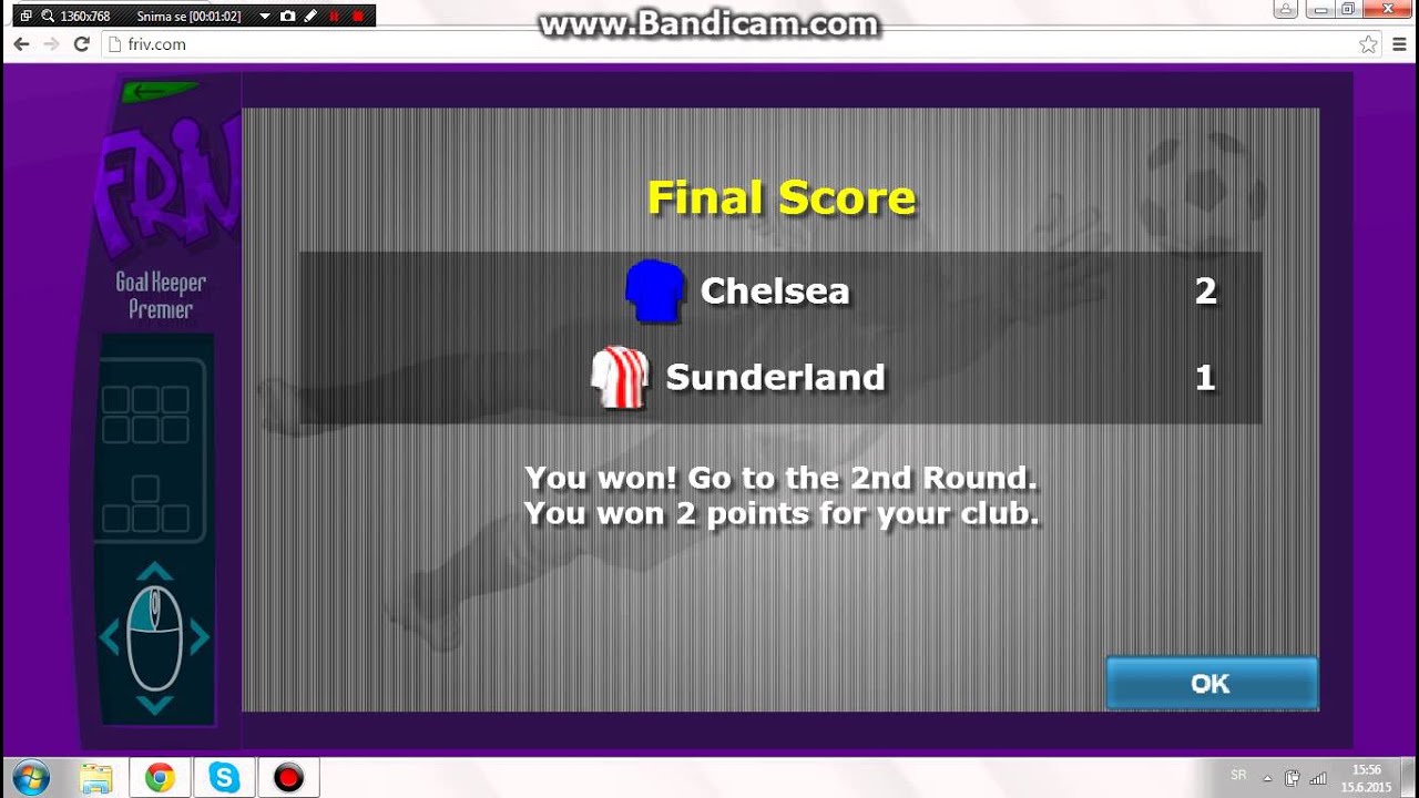 goal keeper premier Friv - YouTube