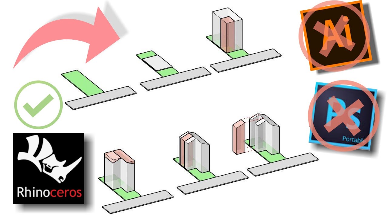 diagram using Rhino 3D - YouTube