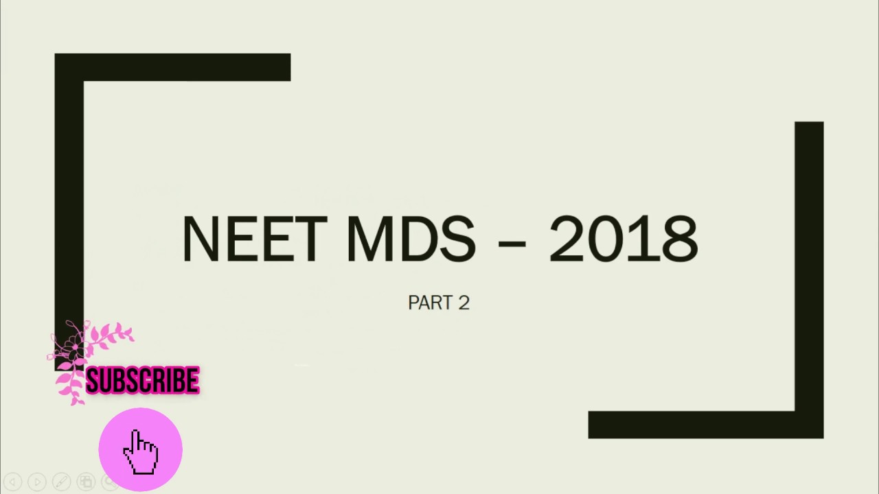 NEET MDS Question Paper YouTube neet-mds-question-paper-youtube