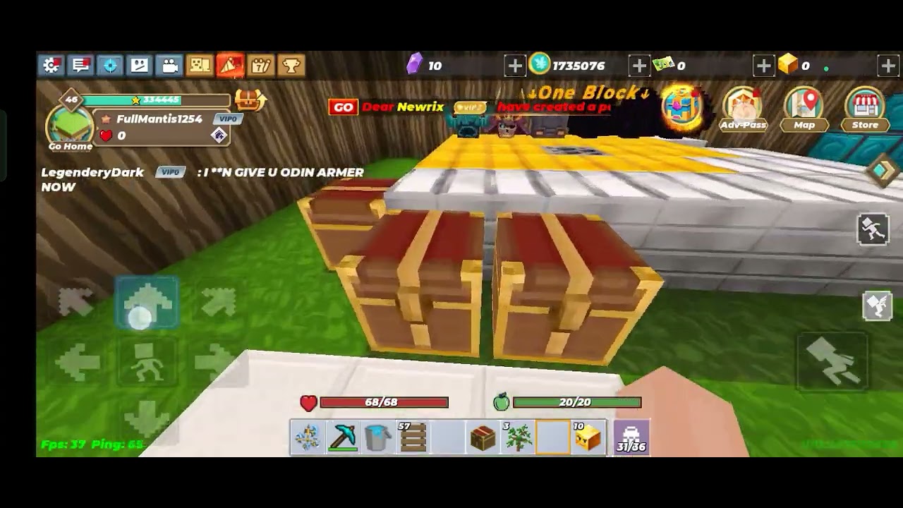 blockman go game island block part 1 - YouTube