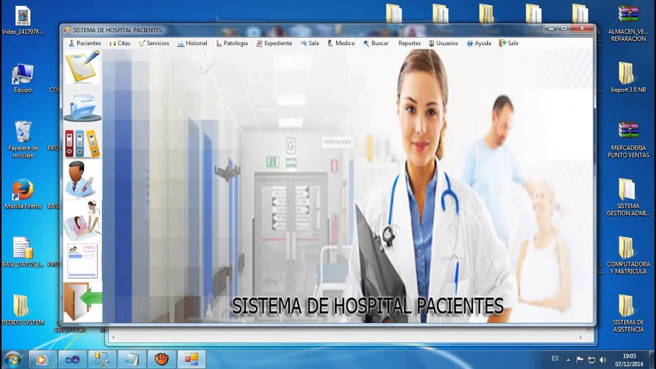 Sistema Hospital Visual Basic 2008 - YouTube