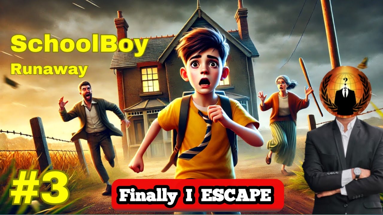 FINALLY I ESCAPE MY HOUSE BUT?🤔 PRACTICE MODE || SCHOOLBOY RUNAWAY ...