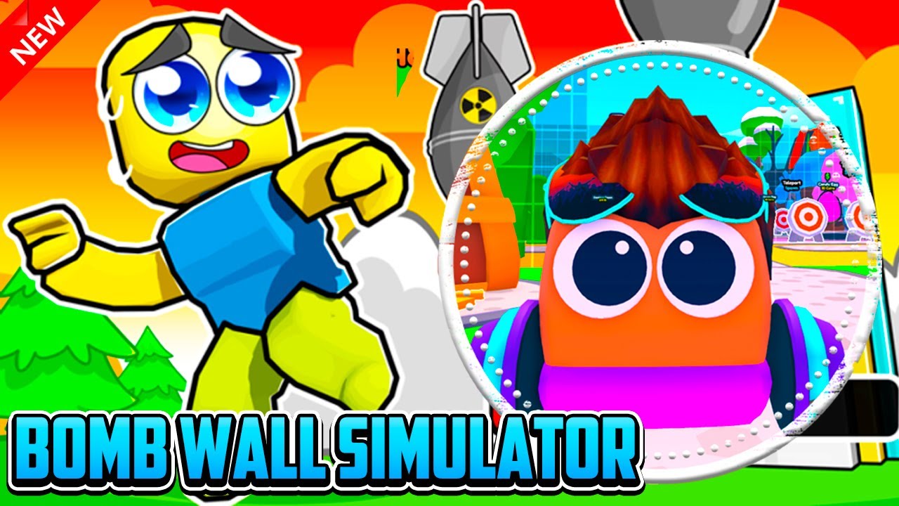 ЛИЧНЫЙ ПИТОМЕЦ В НОВОМ BOMB WALL SIMULATOR В РОБЛОКС! ROBLOX - YouTube