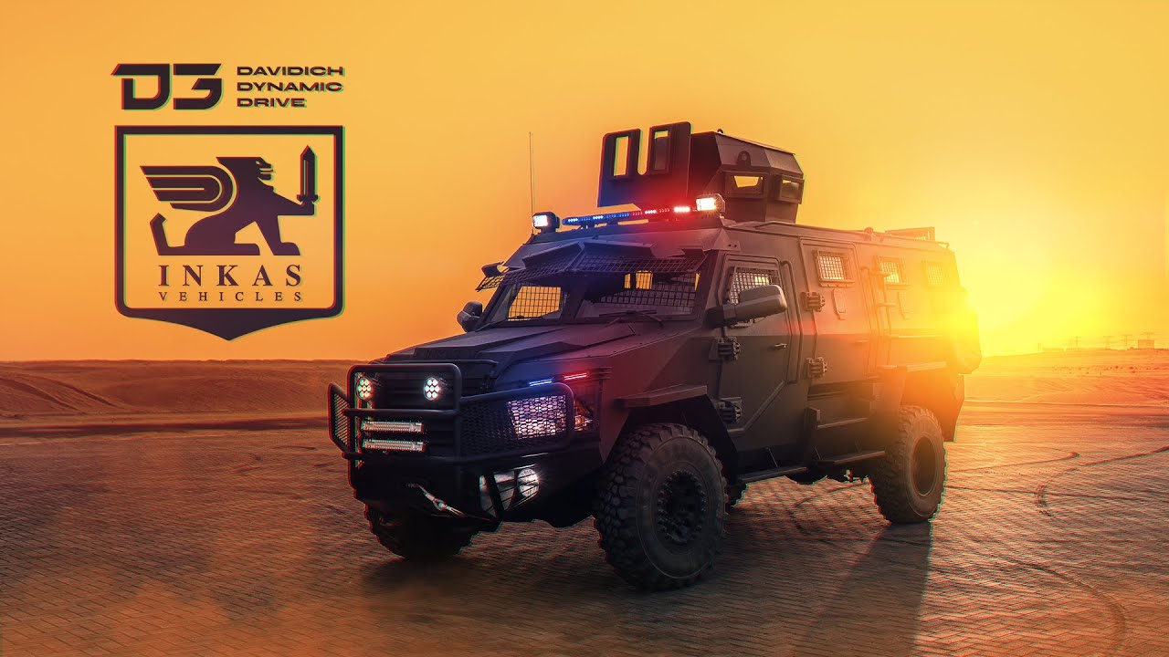 D3 Inkas armored vehicle - YouTube