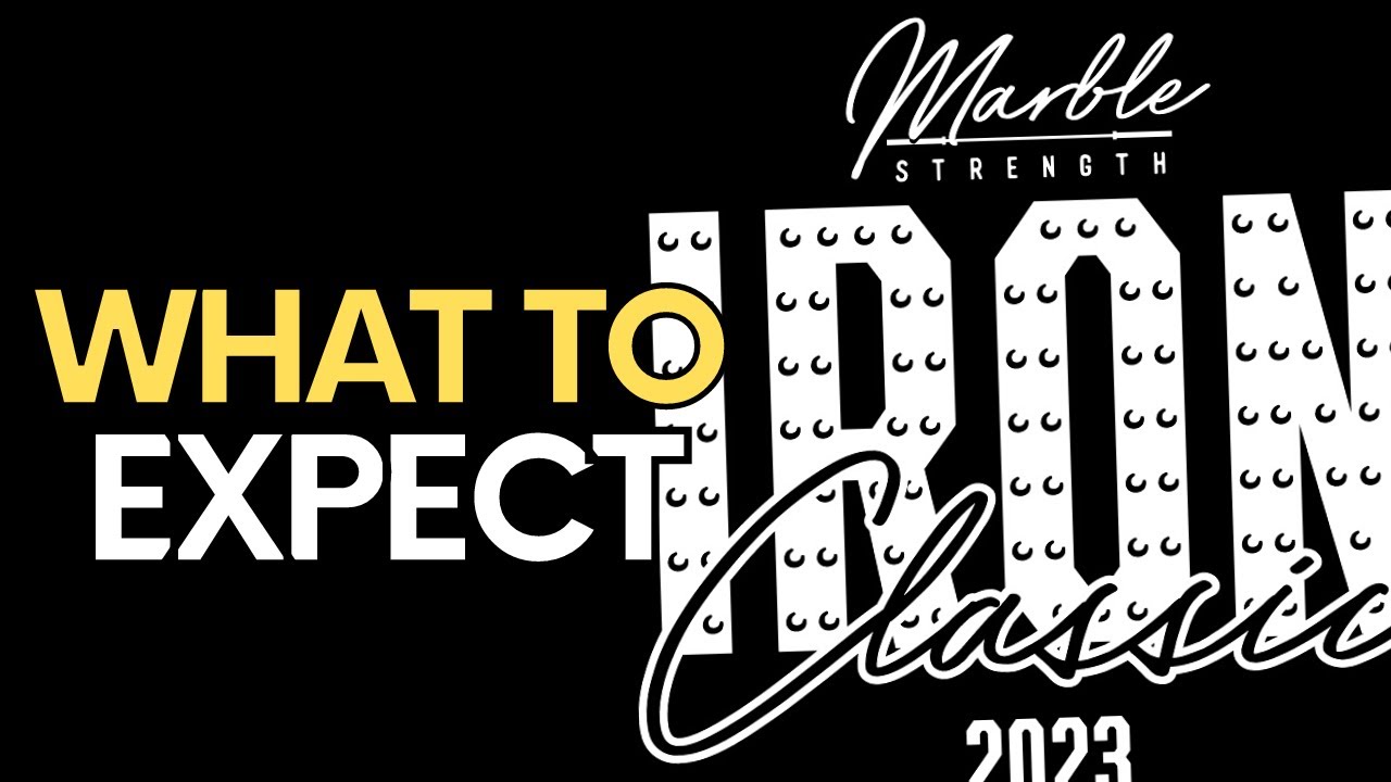 Marble Strength Iron Classic | What to Expect - YouTube