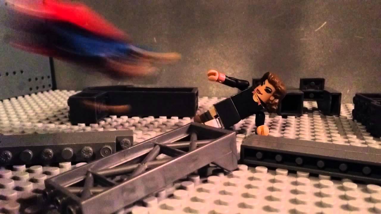 the superman chronicles ep 5 bizarro minimates stopmotion lego man of ...