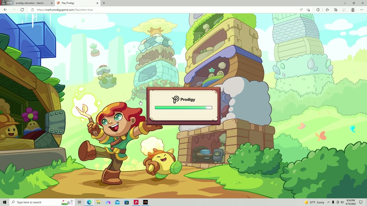 My 1st Prodigy Math Video! - YouTube