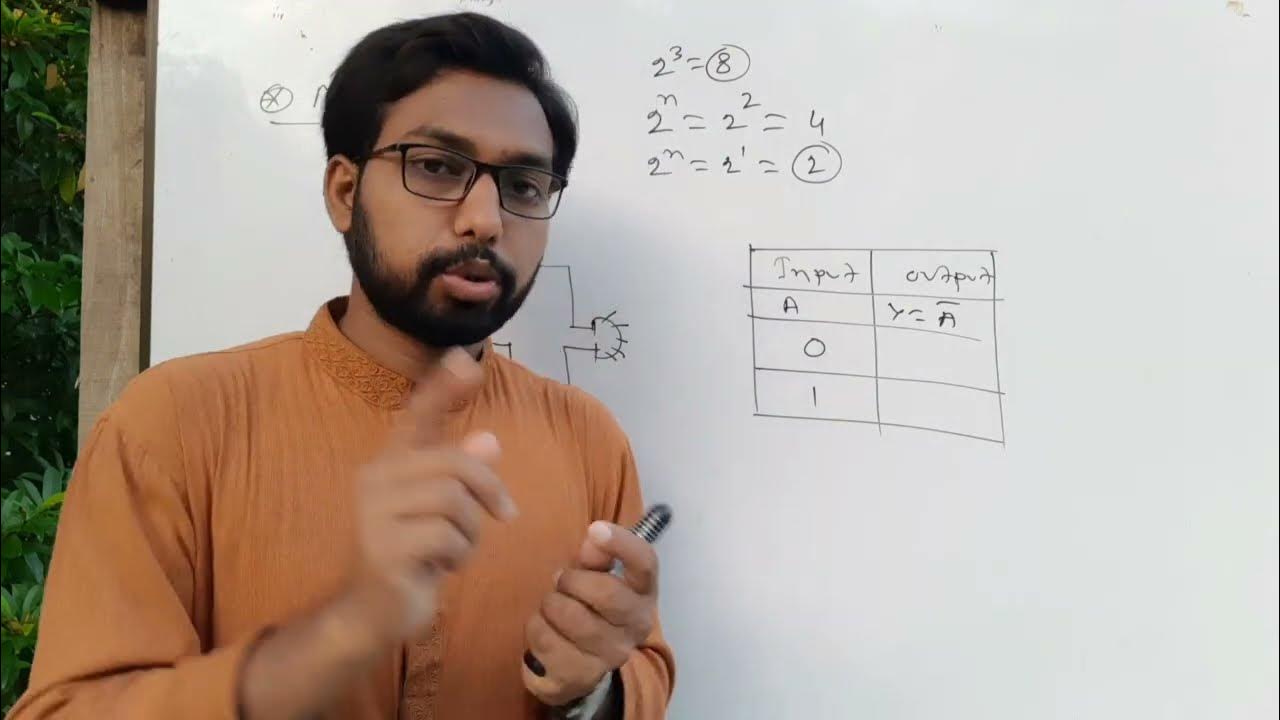 Not Gate Hsc Ict Class 3rd Chapter Digital Devise Logic Gate Youtube