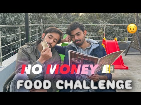 NO MONEY FOOD CHALLENGE | Free Meal Struggles at a Restaurant! 😭 Epic ...