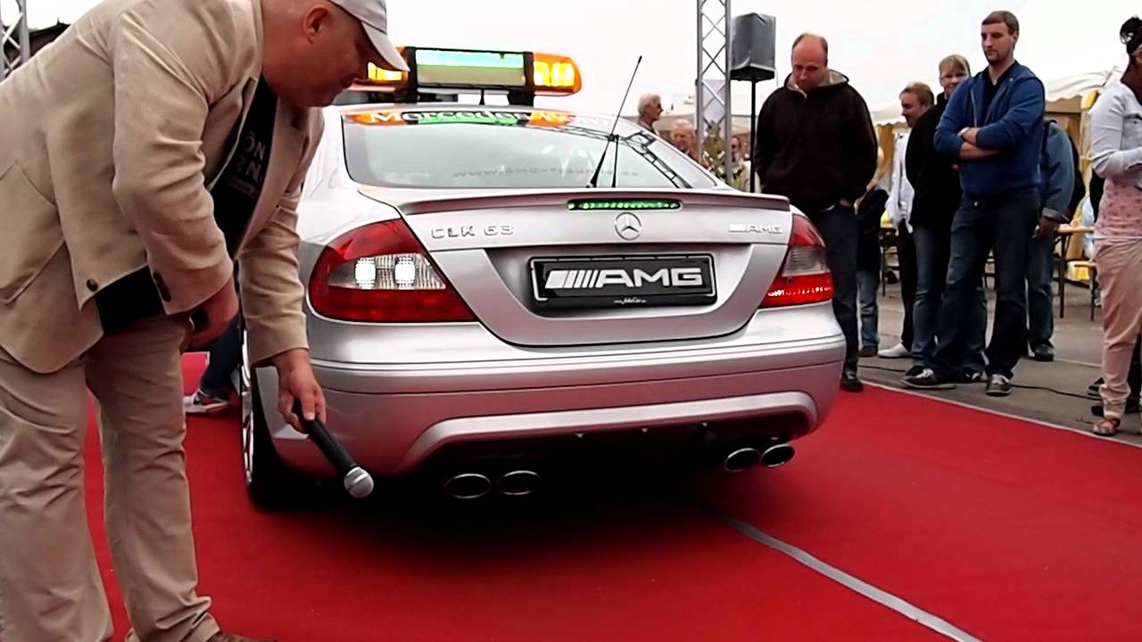 Motorsound F1 Safety Car CLK 63 AMG - YouTube