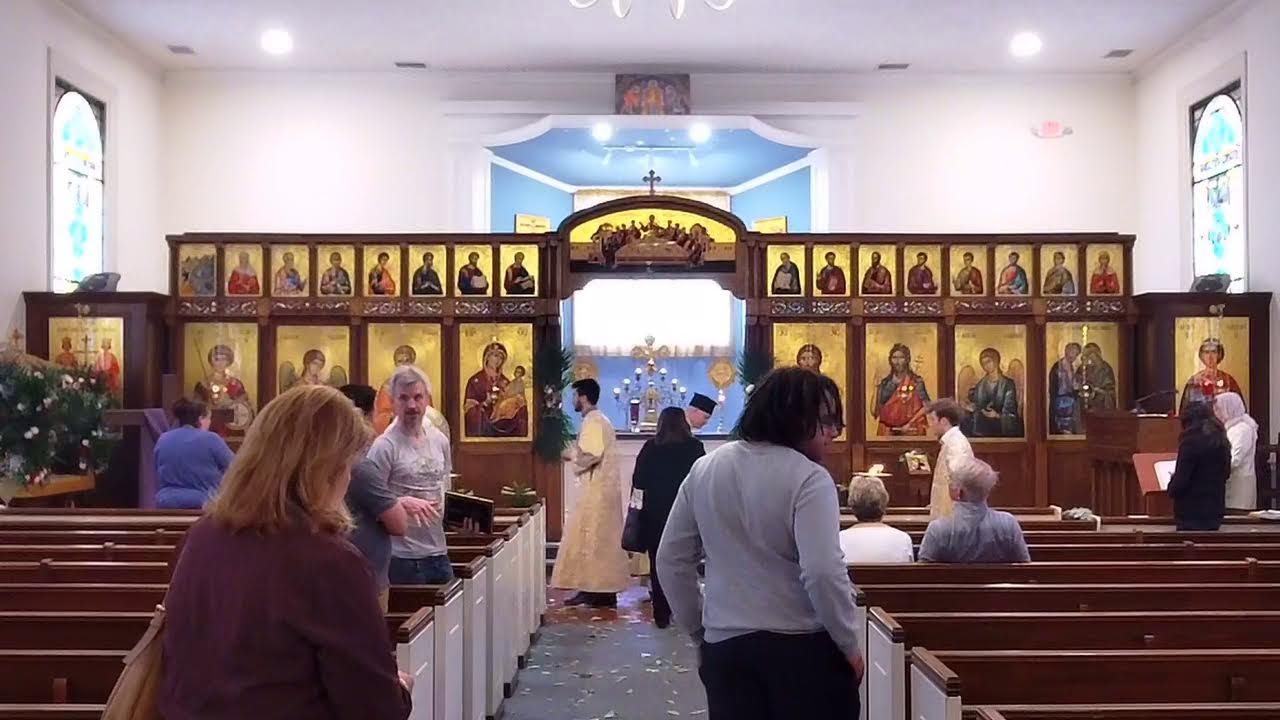 Vesperal divine liturgy of St. Basil on Holy Saturday - Saturday, April ...