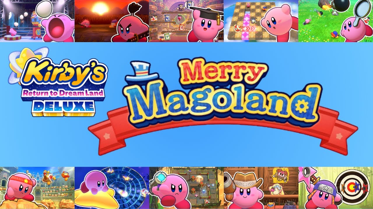Merry Magoland All Sub-Games Title OST’s | Kirby’s Return to Dream Land ...