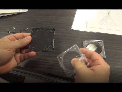 Comment pose t-on un prisme Press-On™ sur un verre de lunettes ?