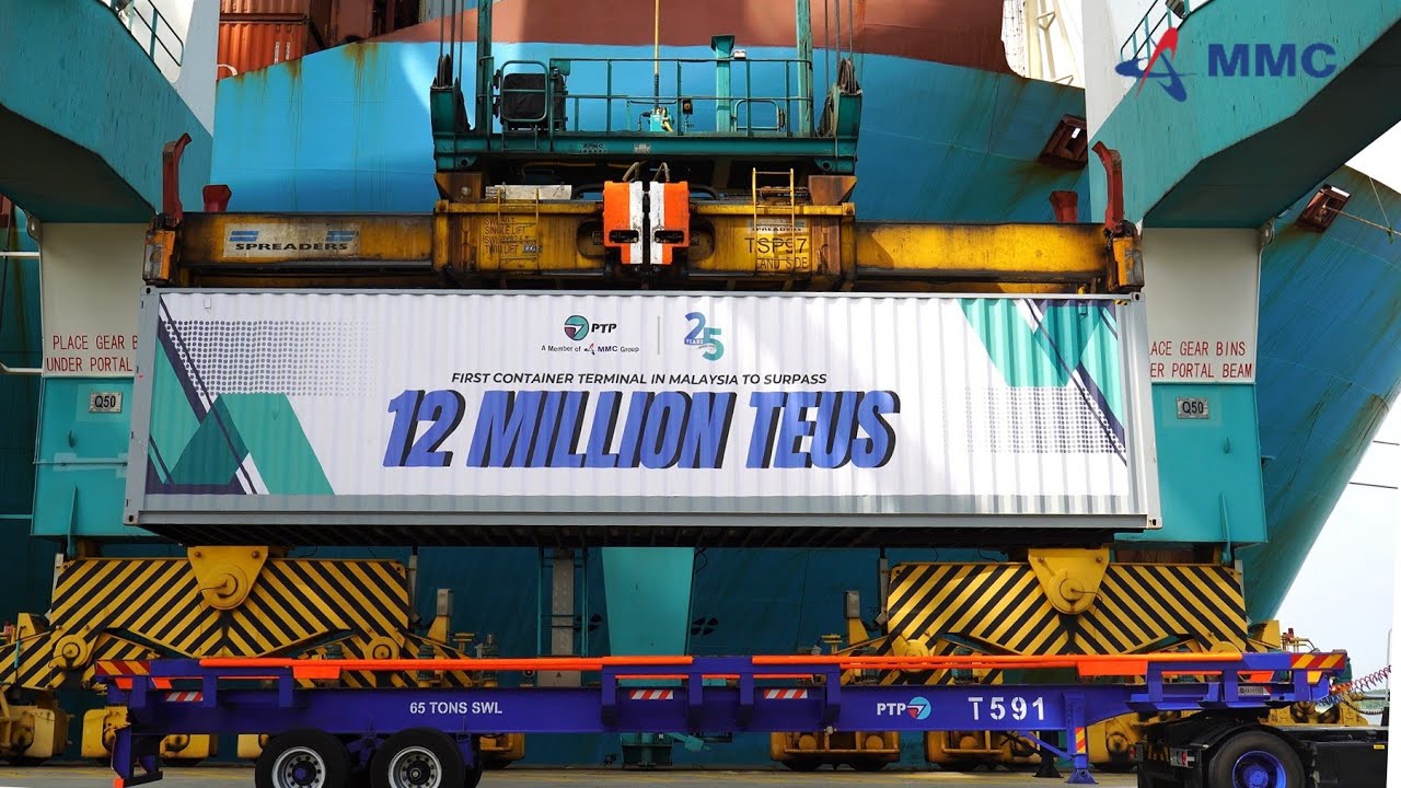 PTP MAKES HISTORY AS FIRST CONTAINER TERMINAL IN MALAYSIA TO SURPASS 12 ...