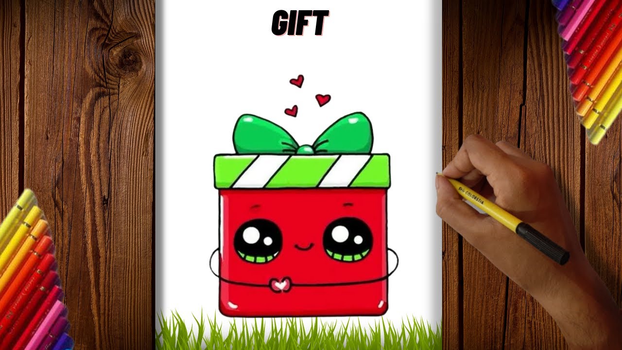 How to Draw Presents Easy | Christmas Gifts - YouTube