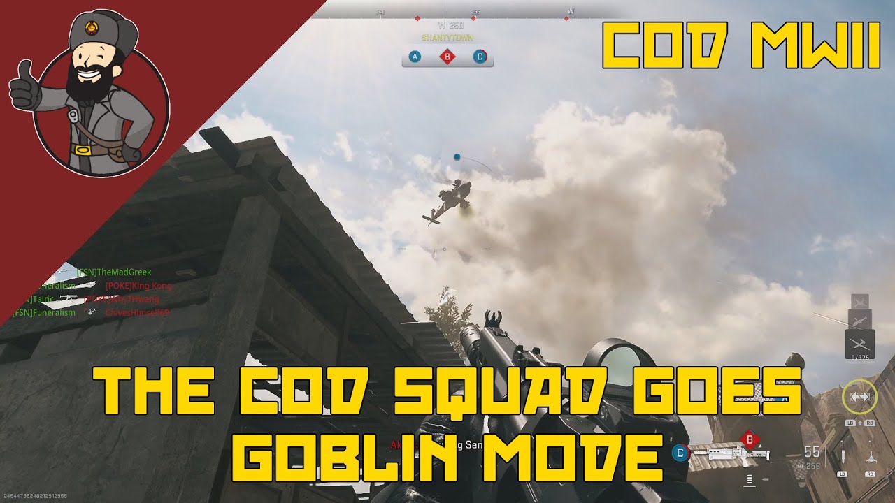 COD MWII - The COD Squad Goes Goblin Mode - YouTube