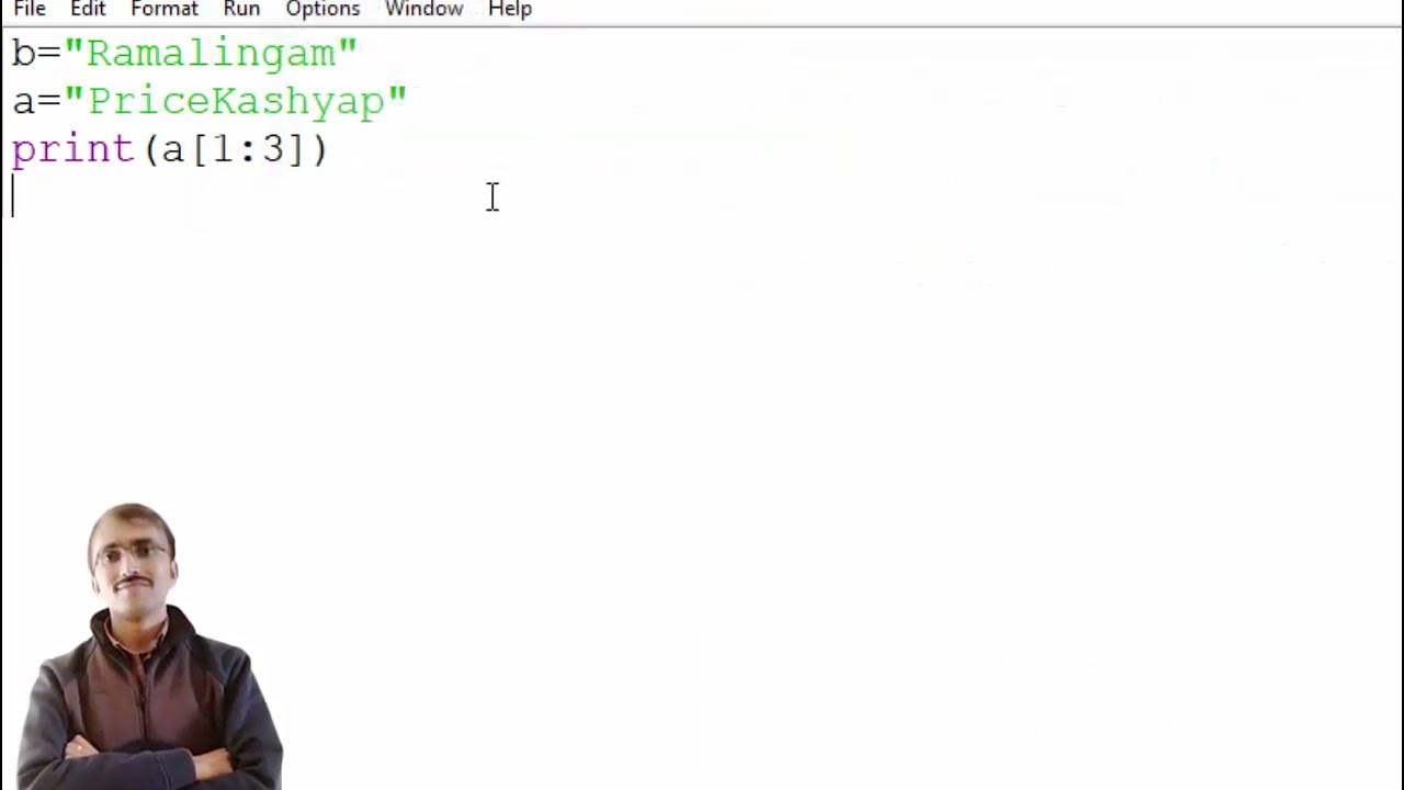Positive slicing in Python@COMPUTEREXCELSOLUTION - YouTube