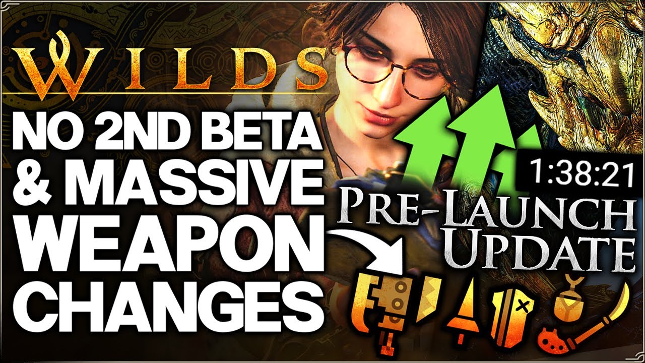 Monster Hunter Wilds - HUGE W - New Gameplay, 2nd Beta News, Weapons ...