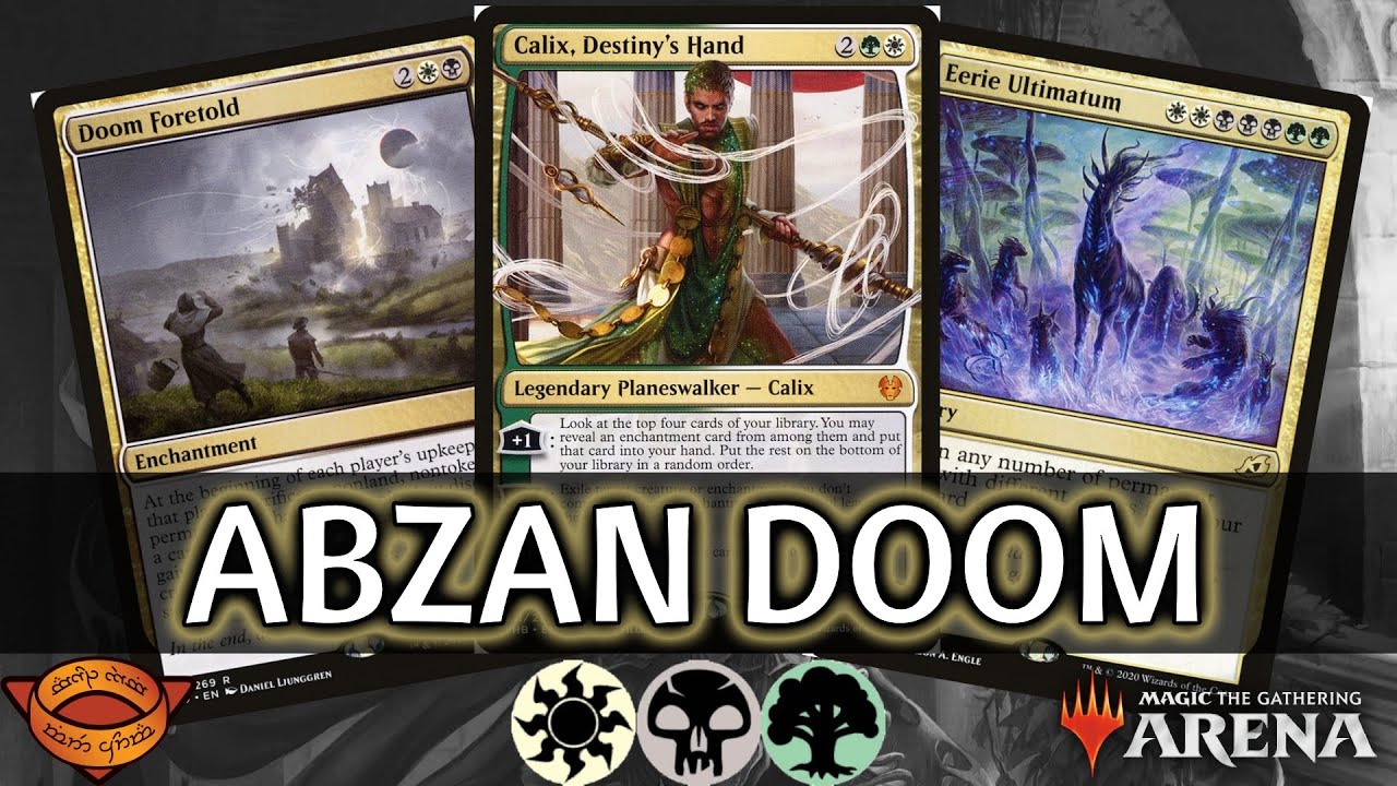 ⚪⚫🟢 Abzan Doom Foretold | MTG Arena | Explorer | BO3 | The Lord of the ...
