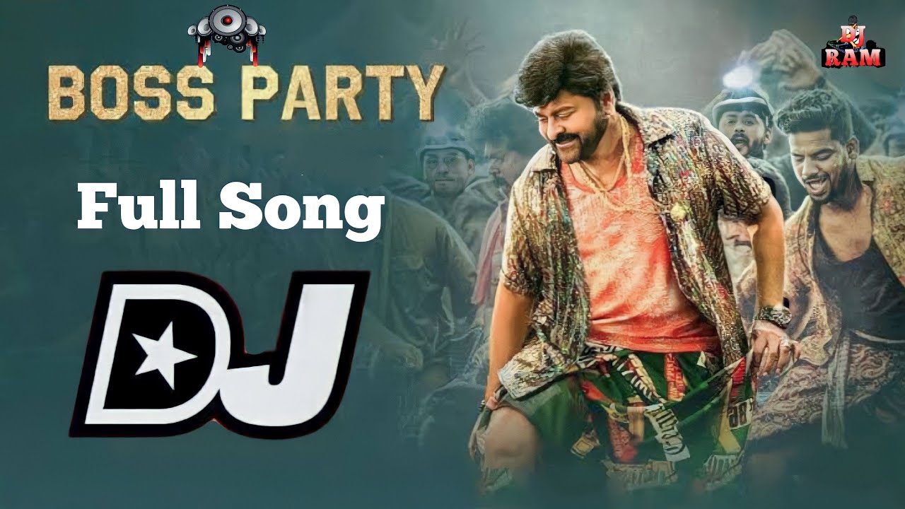Boss Party Dj Song ||Waltair Veerayya||Mega Star Chiranjeevi|| - YouTube