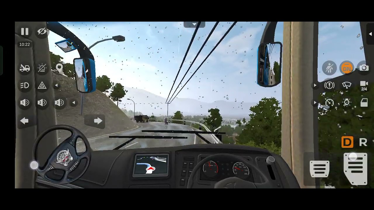 bus falling down 👇 - YouTube