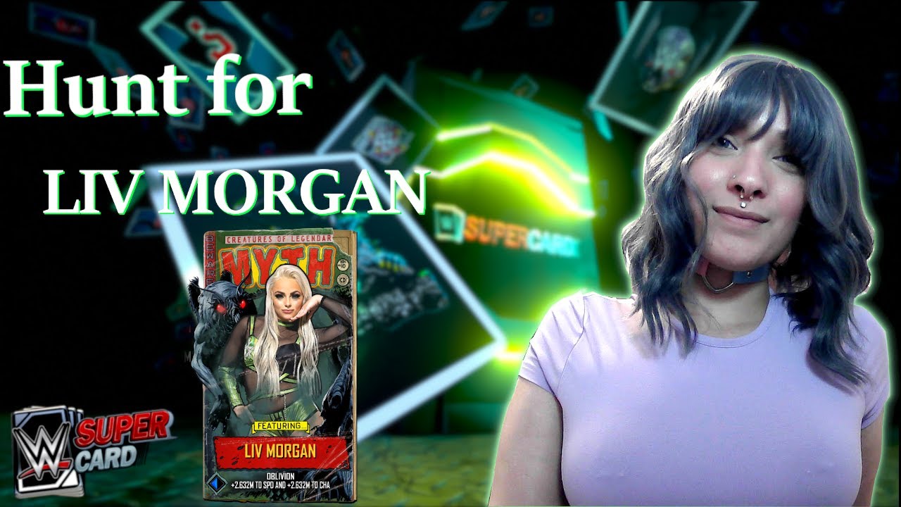 Hunt for Liv Morgan Myth Tier Card! WWESUPERCARD RDP PULLS - YouTube