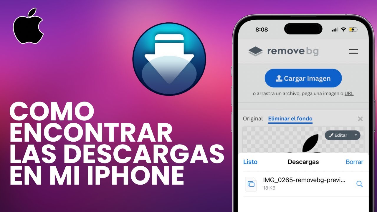 En Donde ENCONTRAR las Descargas en iPhone o iPad - YouTube