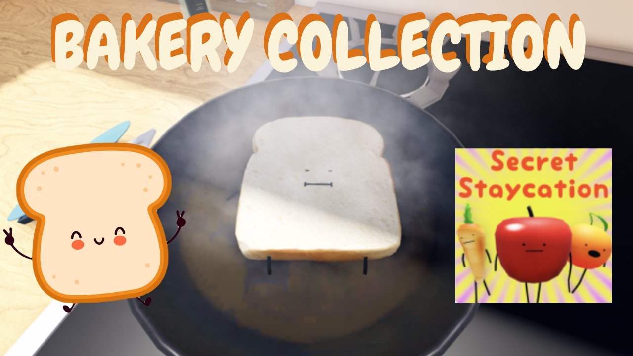 Bakery Collection *nazwa własna hehe* 🍞 // Roblox Secret Staycation ...