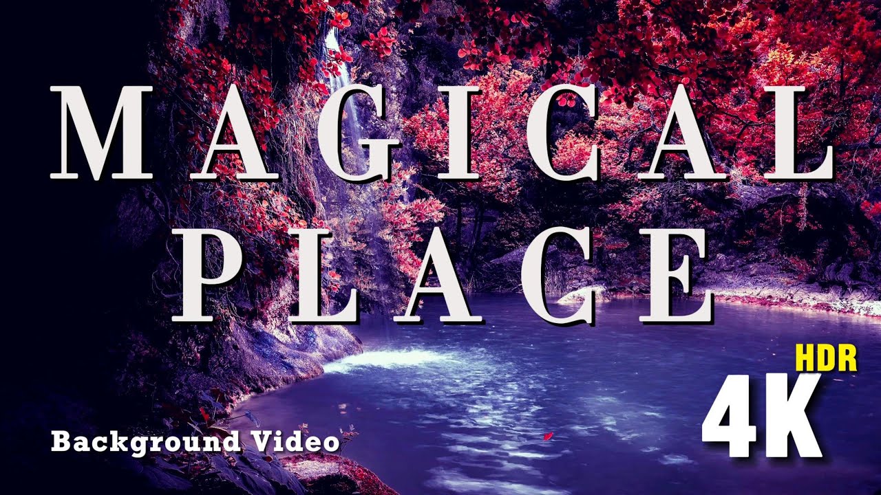 MAGICAL PLACE 4k HDR Magical Ground 2160p Beautiful BERTH Animated ...