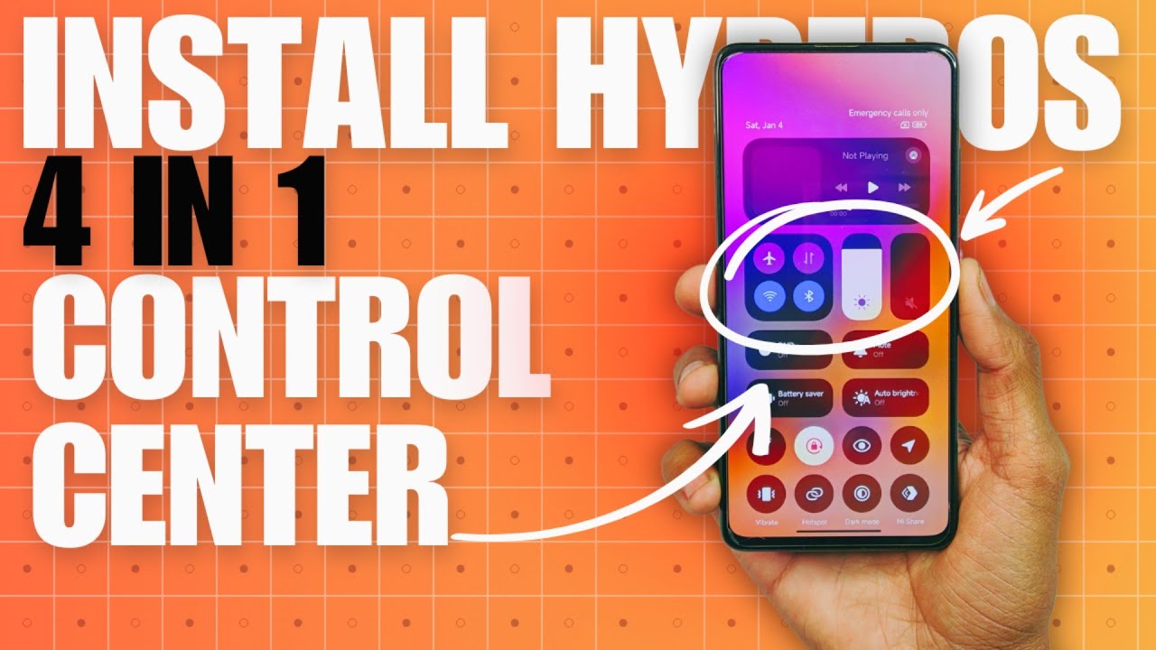 Install HyperOS (4 in 1) Control Center On Any Xiaomi, Redmi, & POCO ...