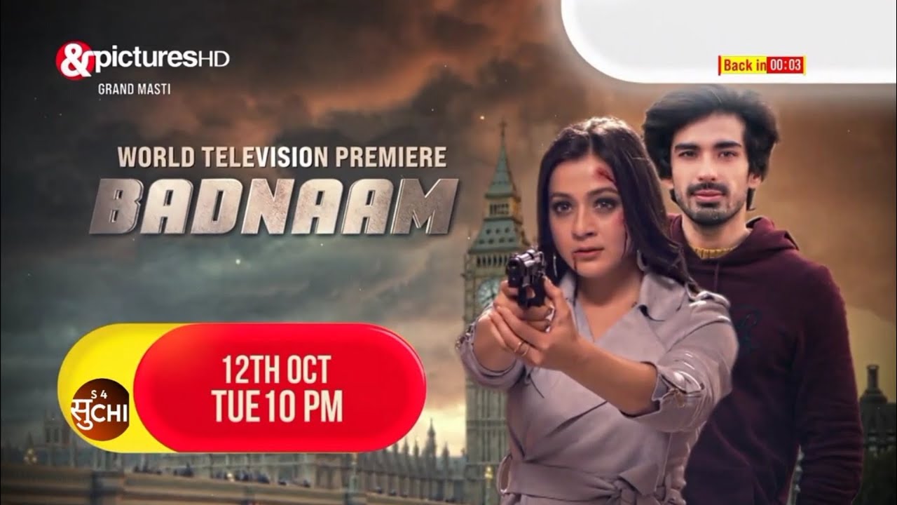 Badnam(2021)Hindi Movie TV Promo|TV Premiare on 12th October 10pm on ...