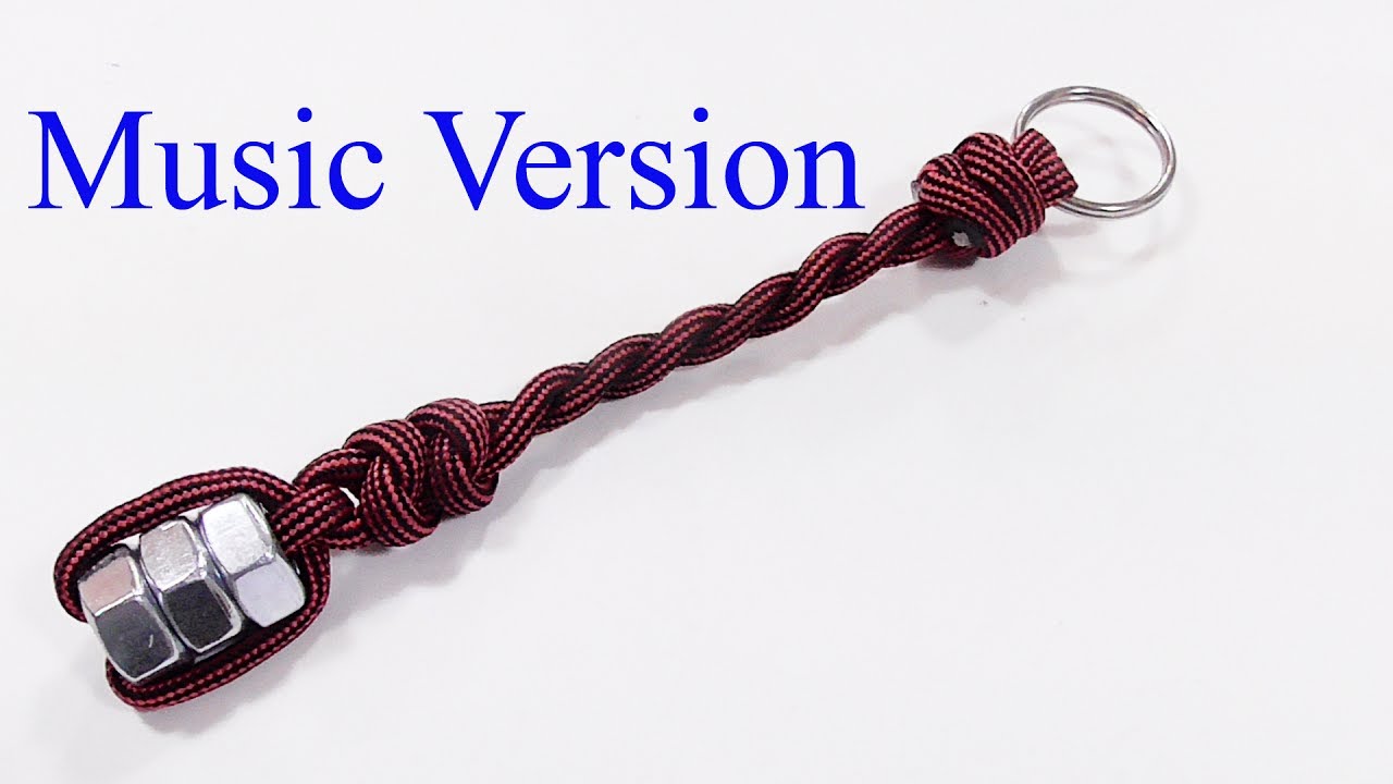 Hex Nut Paracord Key Chain (Music Version) - YouTube