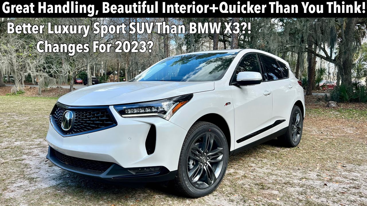 2023 Acura RDX A-Spec SH-AWD: TEST DRIVE+FULL REVIEW - YouTube