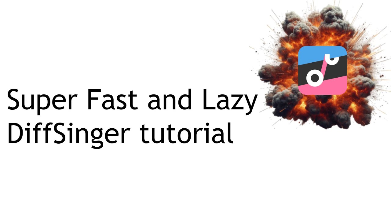 (old, check comments pls) super quick and lazy diffsinger tutorial - YouTube