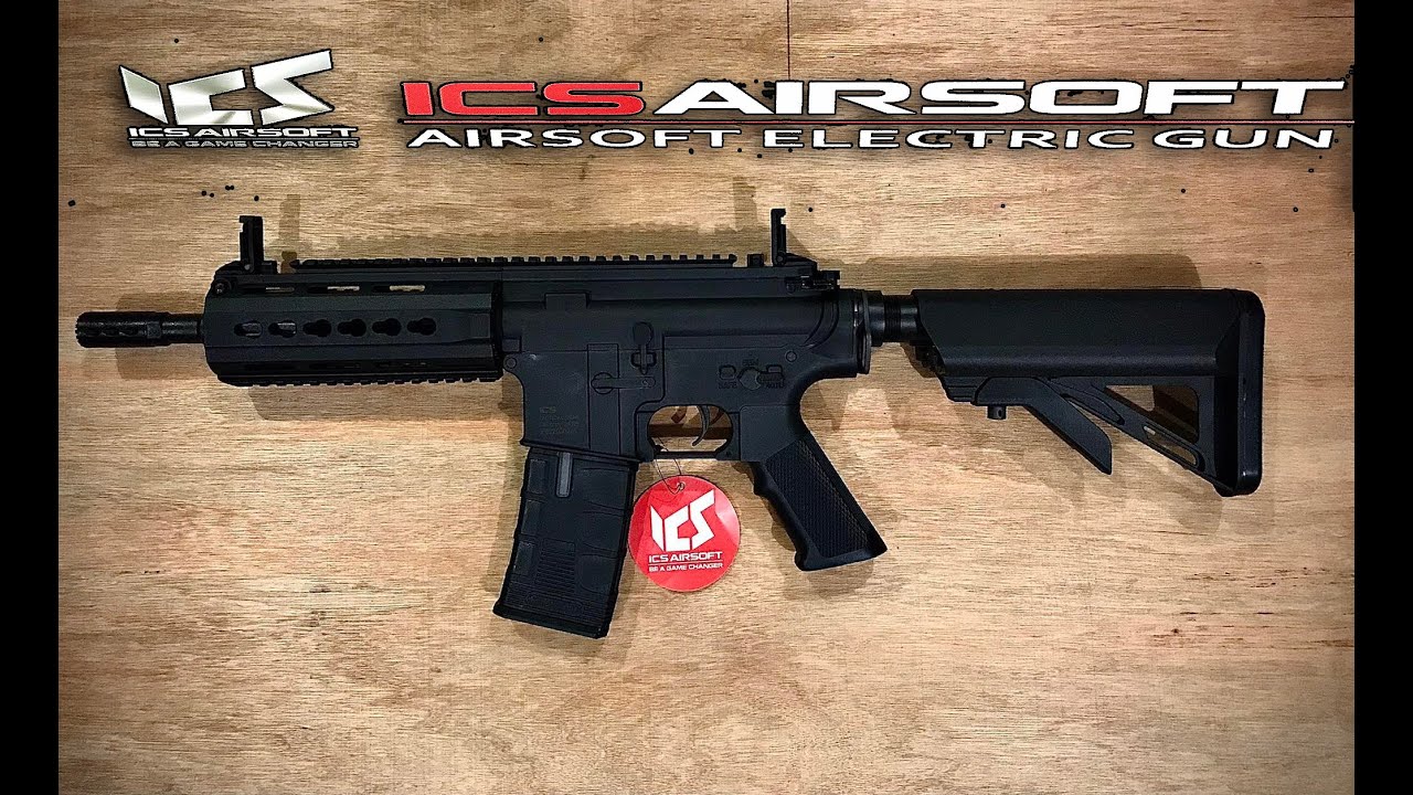 ICS 174 M4 CQB 7 INCH QUADRAIL - YouTube