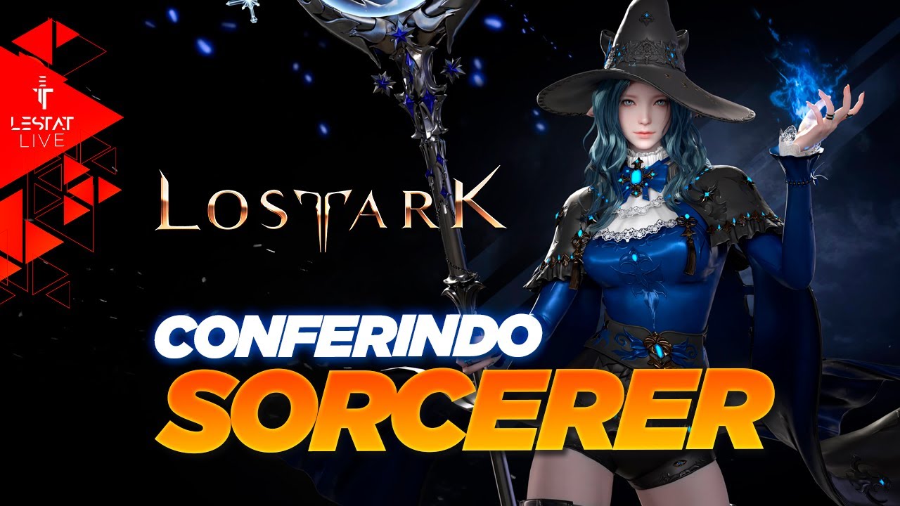 Lost Ark MMO Jogando de Sorcerer - Lançamento SA dia 08 - YouTube